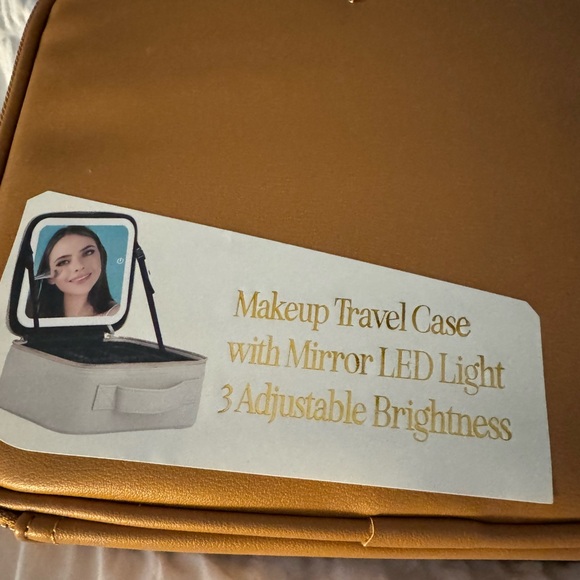 Simply Southern | Bags | Gold Makeup Travel Case With Led Mirror Simply ...